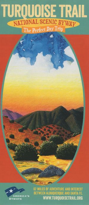 Turquoise Trails Map | Things to do on VisitorTips